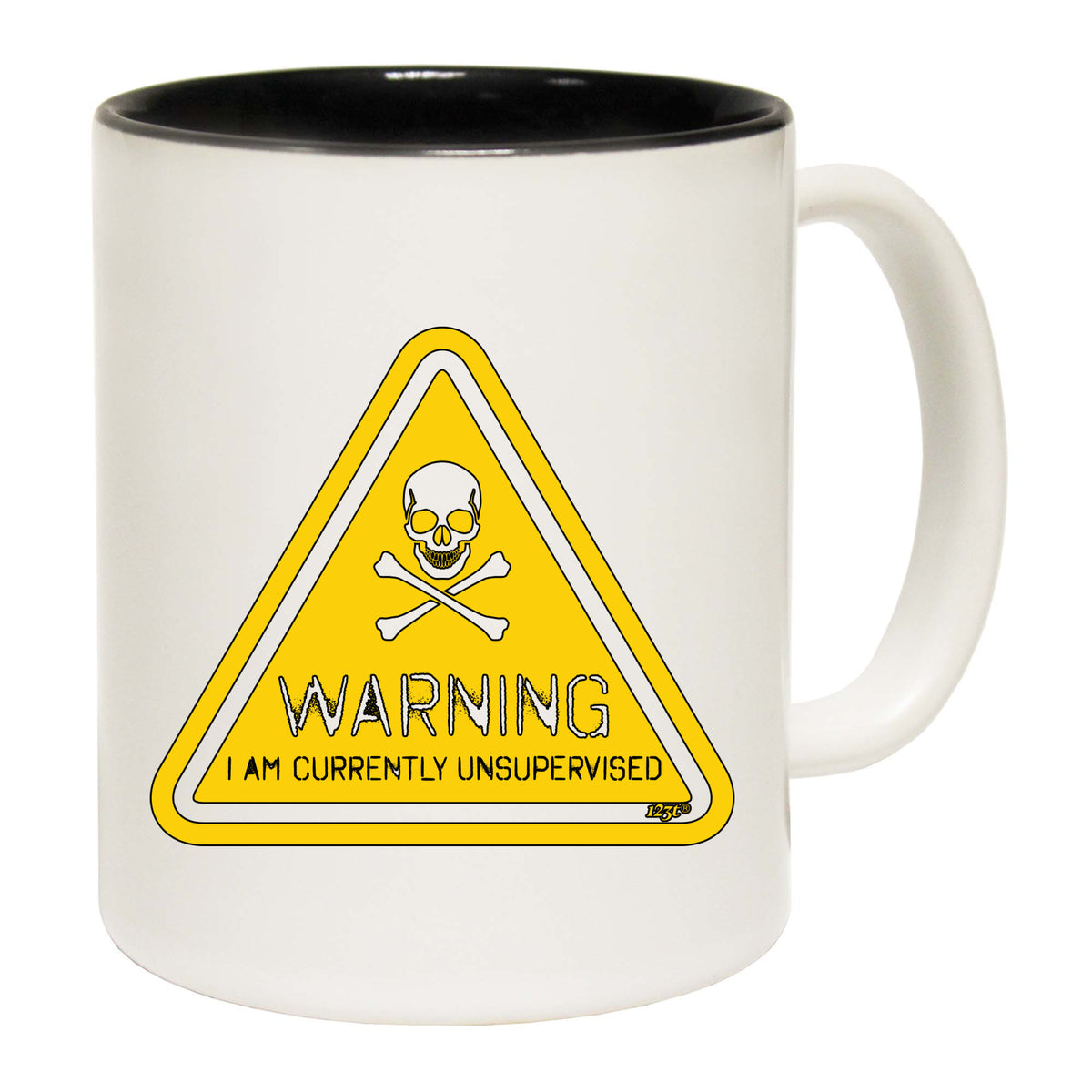 Warning Currently Unsupervised Mug Cup - 123t Australia | Funny T ...